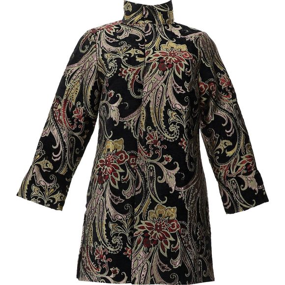 Heidi Daus | Jackets & Coats | Heidi Daus Chenille Jacquard Topper ...